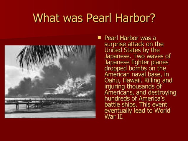 Pearl Harbor | PPT