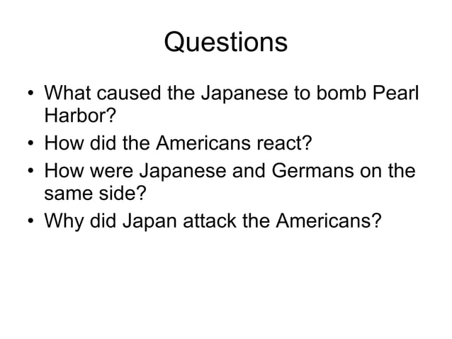 Pearl Harbor | PPT