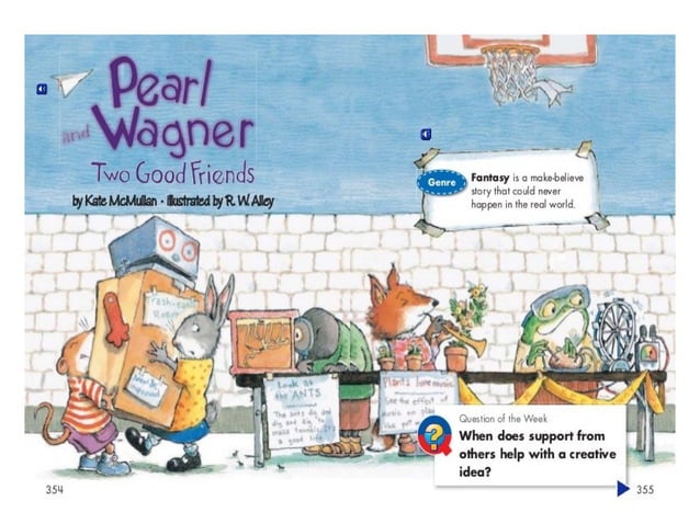 Pearl and Wagner two good friends reading.pptx