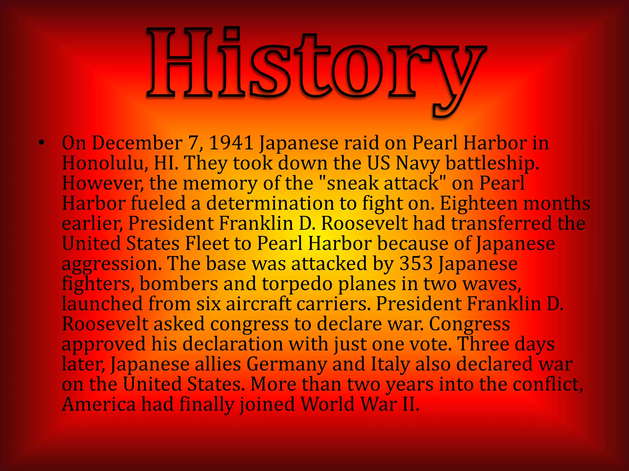 Pearl harbor | PPT