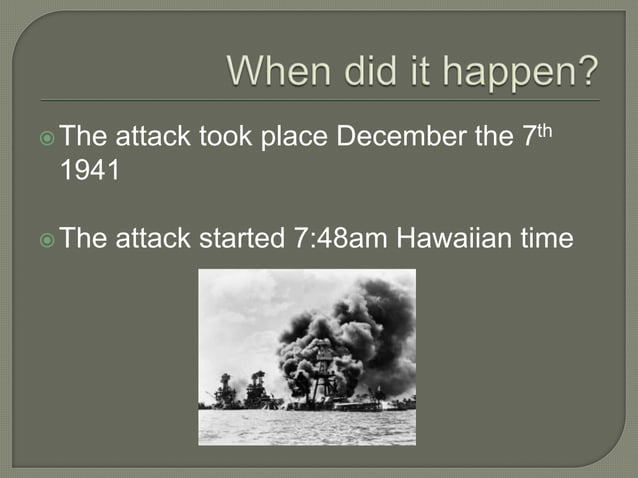 Pearl harbor | PPT