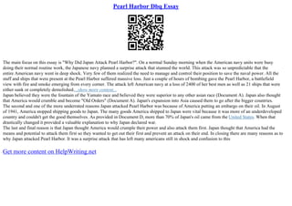 Pearl Harbor Attack | PPT