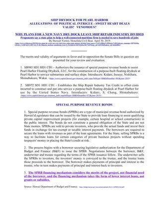 Pearl Harbor Hawaii - Drydock Facilities - Time is of the Essence | PDF