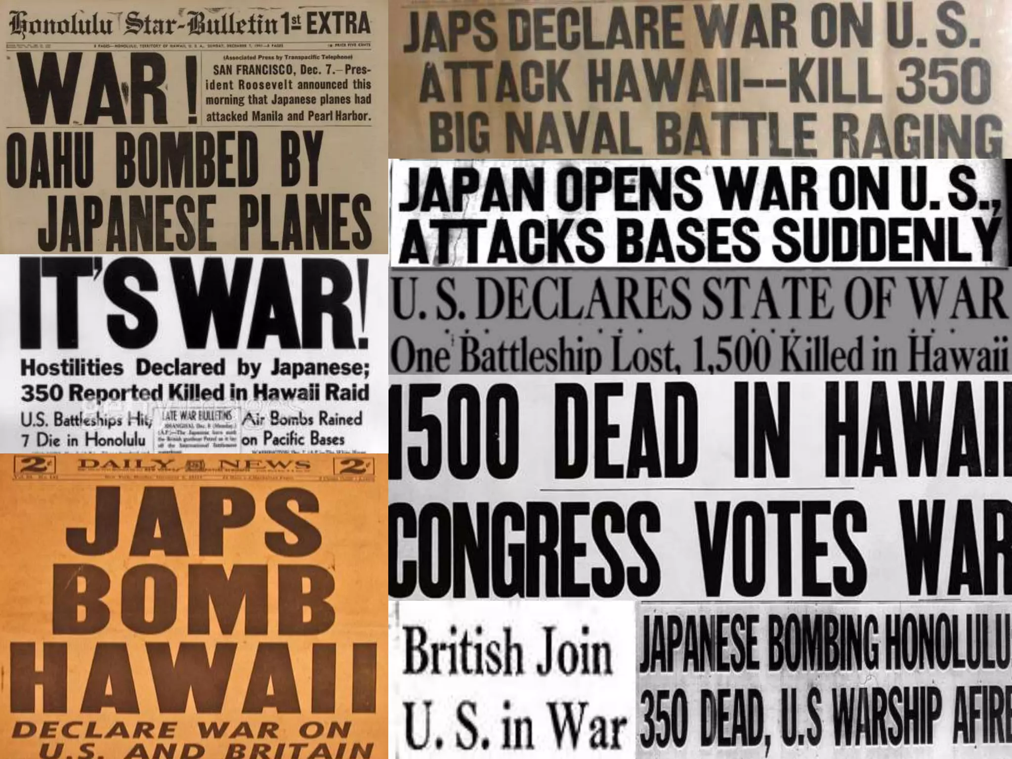 The Pearl Harbor Attack | PPTX