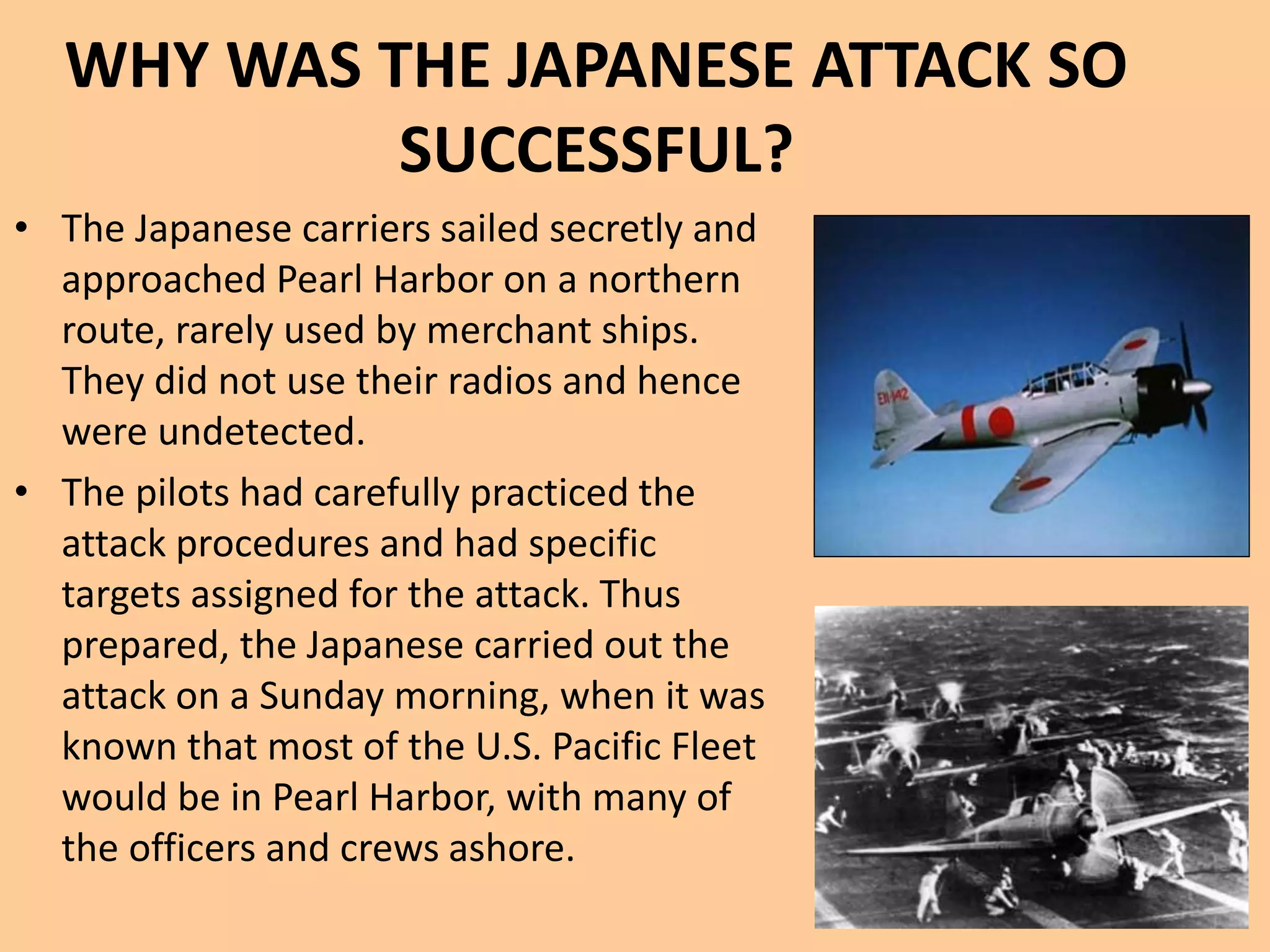 The Pearl Harbor Attack | PPTX