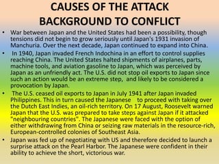 The Pearl Harbor Attack | PPTX