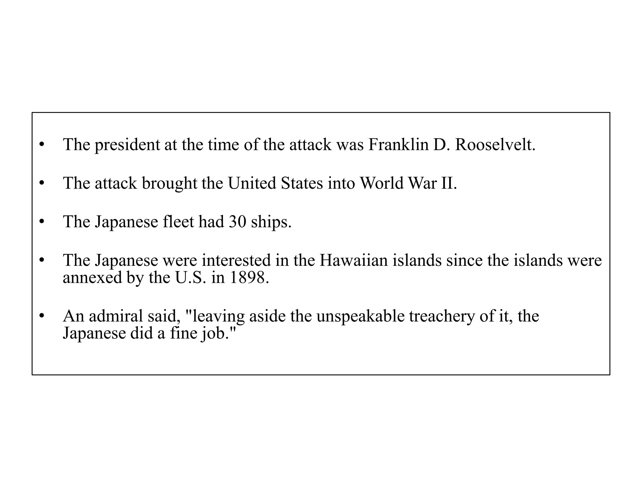 Pearl harbor presentation | PPT