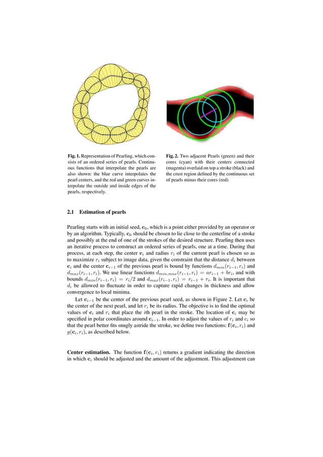 Pearling stroke segmentation with crusted pearl strings | PDF | 3-D Graphics | Computer Software ...