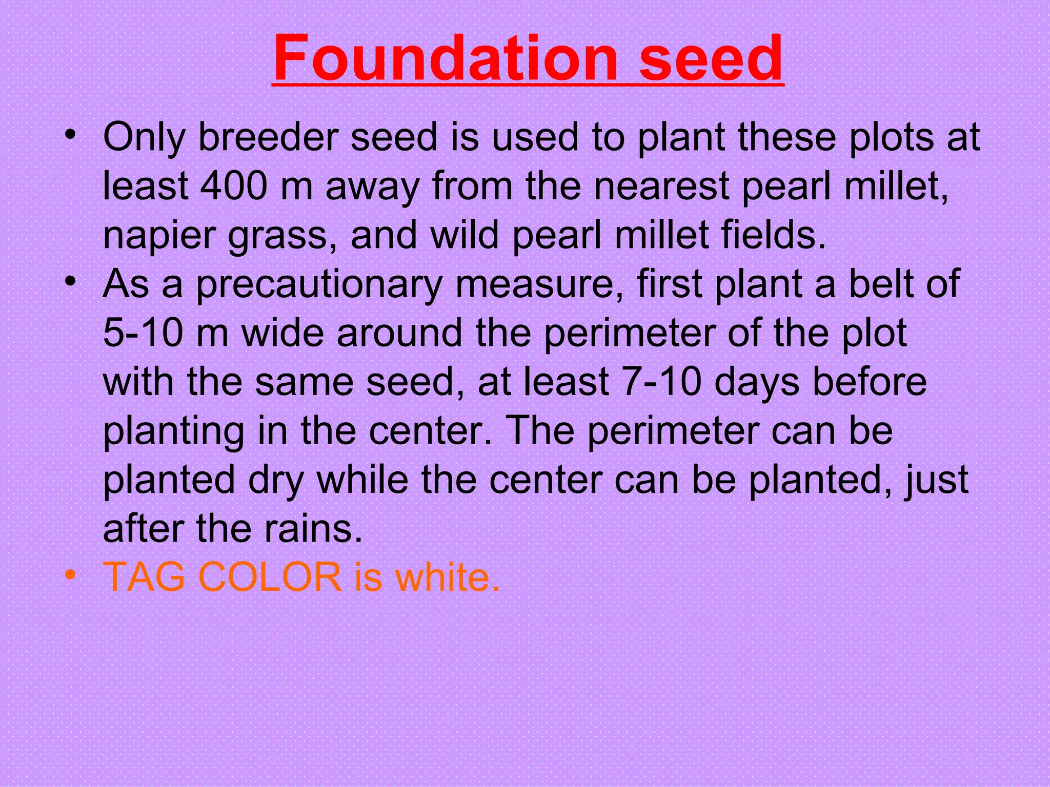Pearlmillet heterosis and hybrid seed production | PPT
