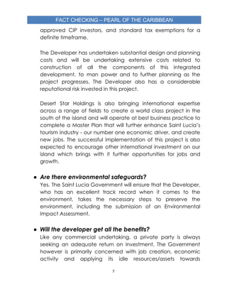 Pearl of the Caribbean Fact Sheet | PDF