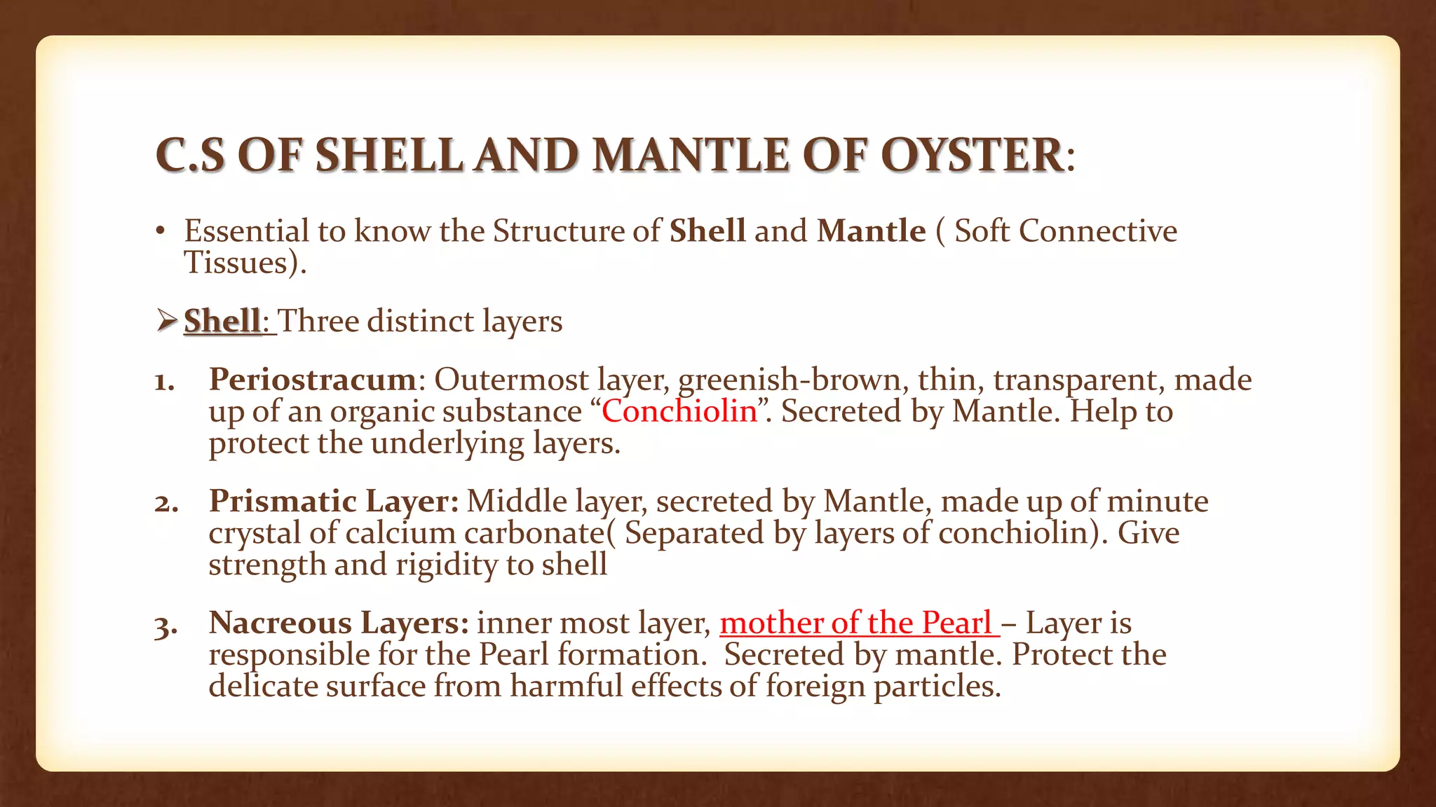 Pearl & Pearl culture . | PPT