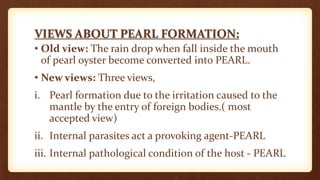 Pearl & Pearl culture . | PPT