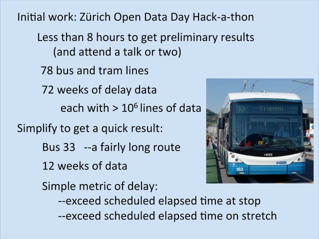 Visualizing the frequency of transit delays using QGIS and the Leaflet ...