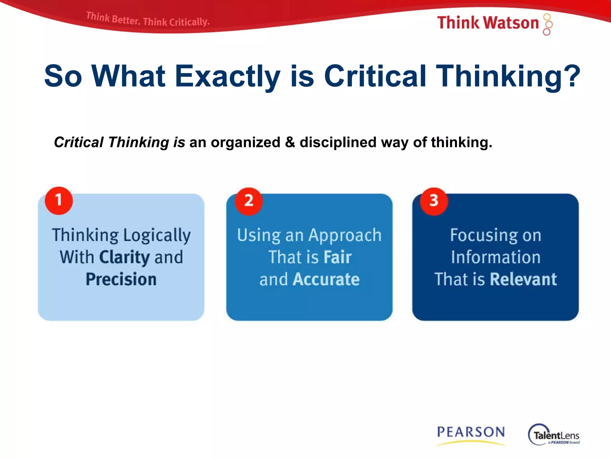 Applied Critical Thinking: Developing Problem Solvers & Efficient ...