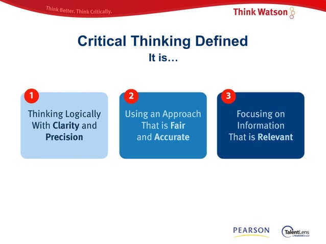An Introduction to Critical Thinking in Business | PPT | Business ...