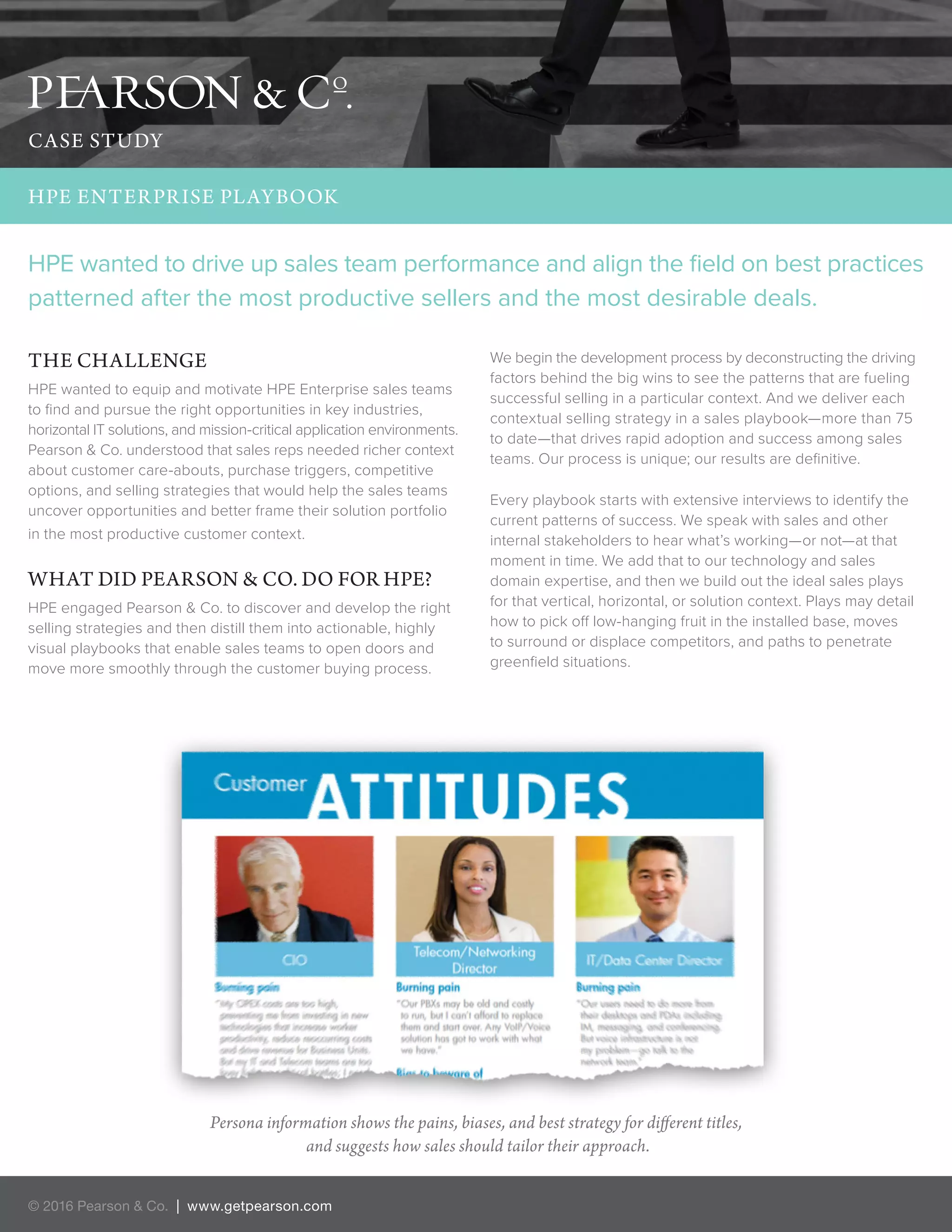 HPE Enterprise Playbook Case Study | PDF