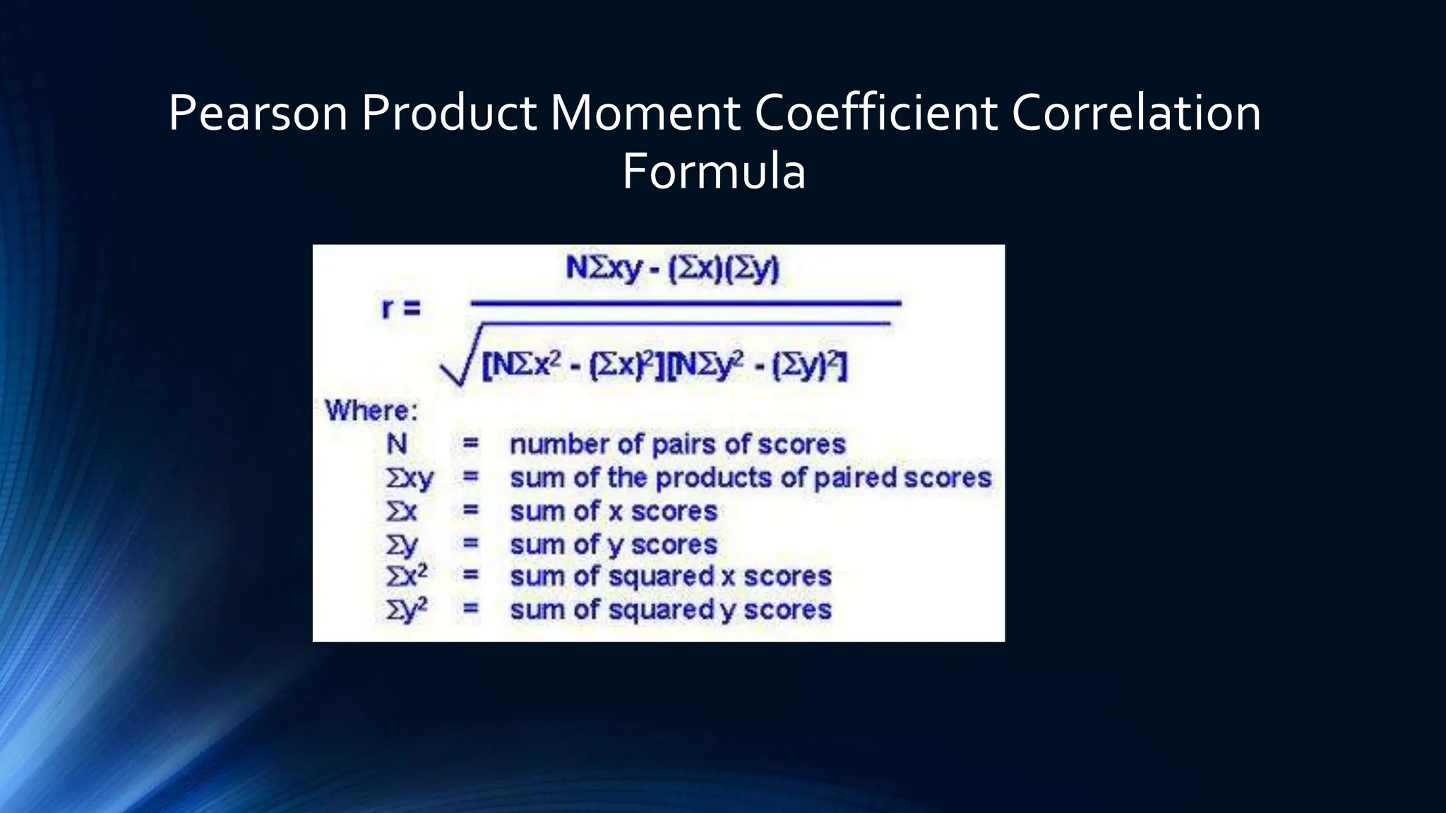 Pearson Product Moment Coefficient Correlation (Pearson r).pptx