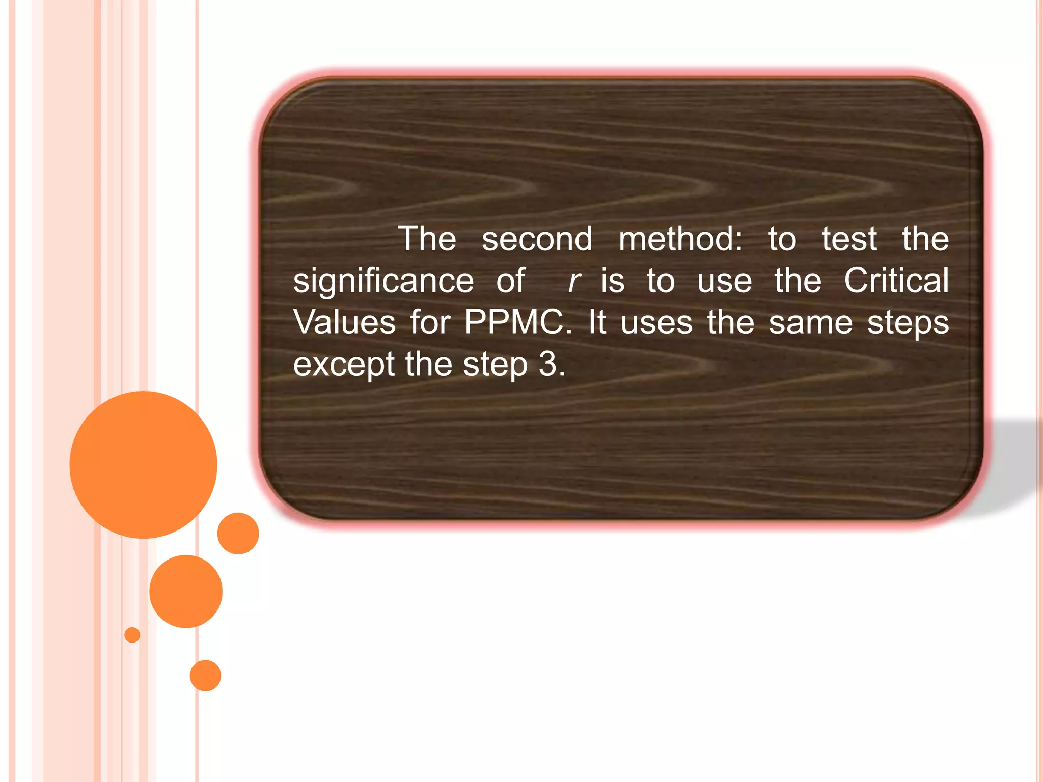 Pearson product moment correlation | PPTX