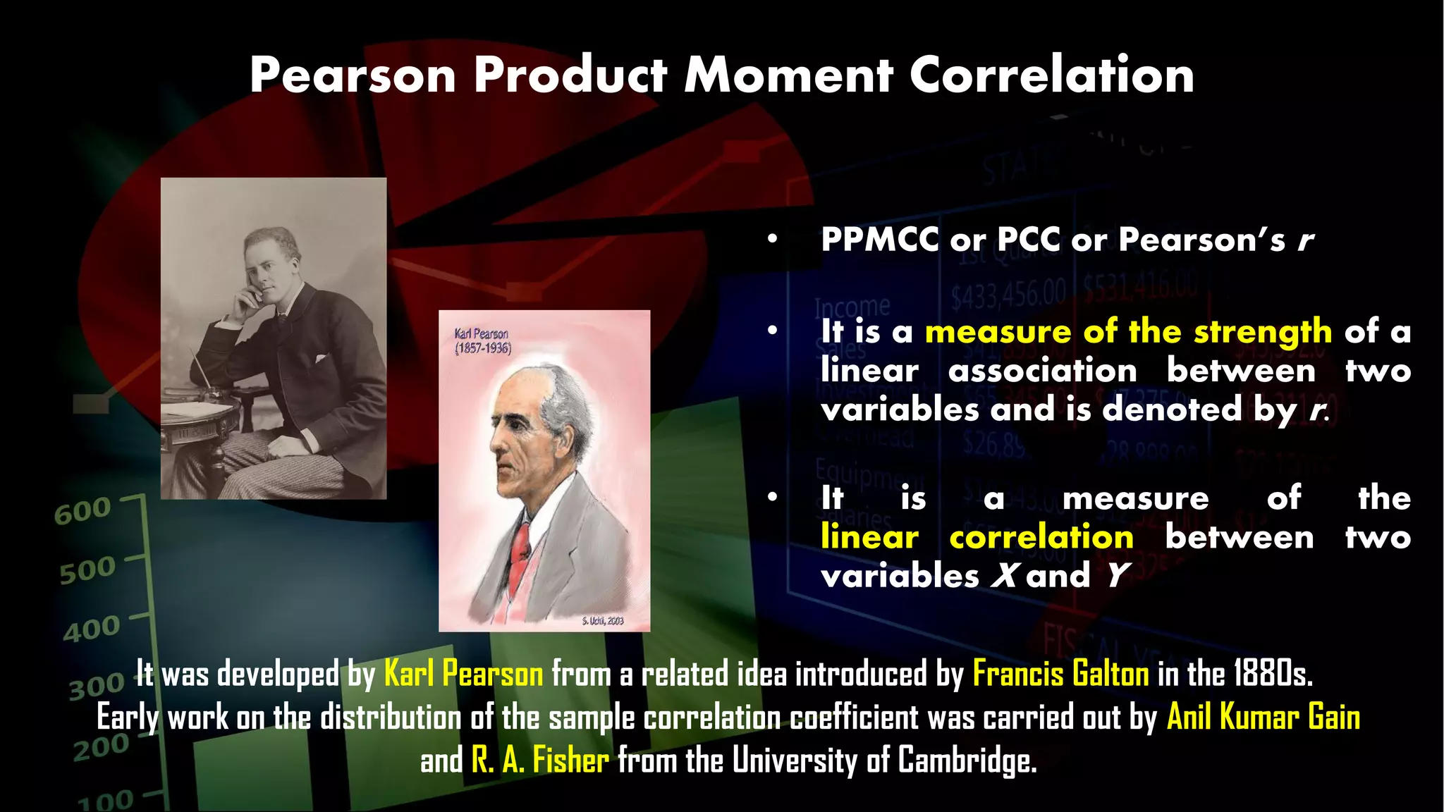 Pearson Product Moment Correlation - Thiyagu | PDF