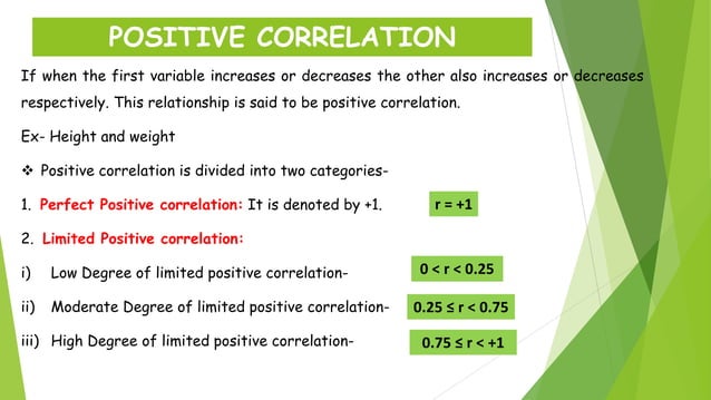 Pearson's correlation | PPTX | Physics | Science