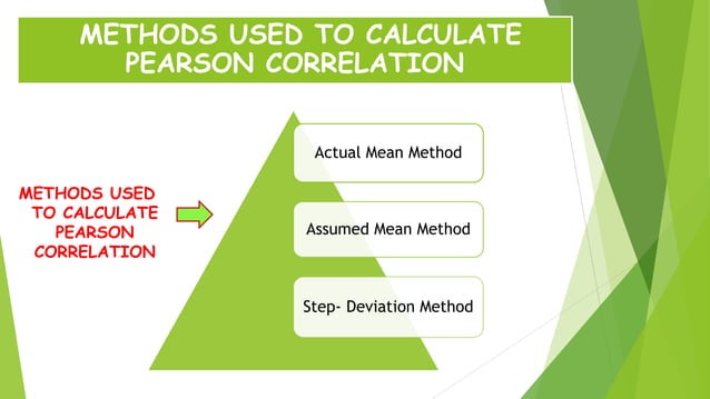 Pearson's correlation | PPTX | Physics | Science