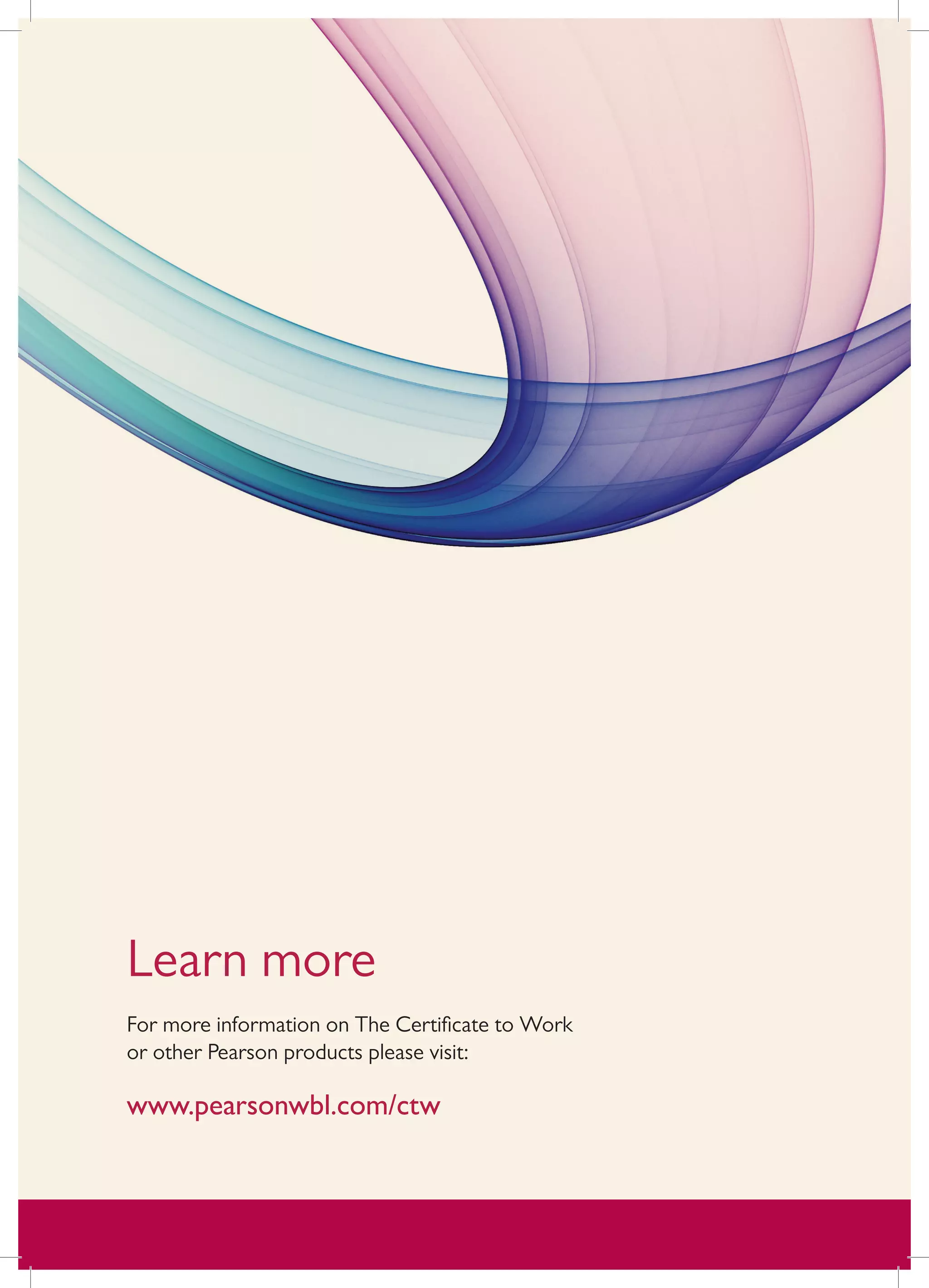 Pearson and Skills for Logistics Certificate to Work | PDF