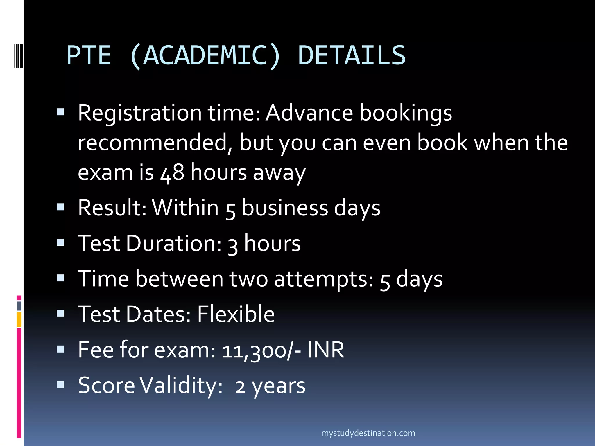 Pearson Test of English (PTE) | PPTX