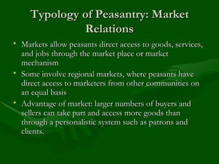 Peasant Society | PPT
