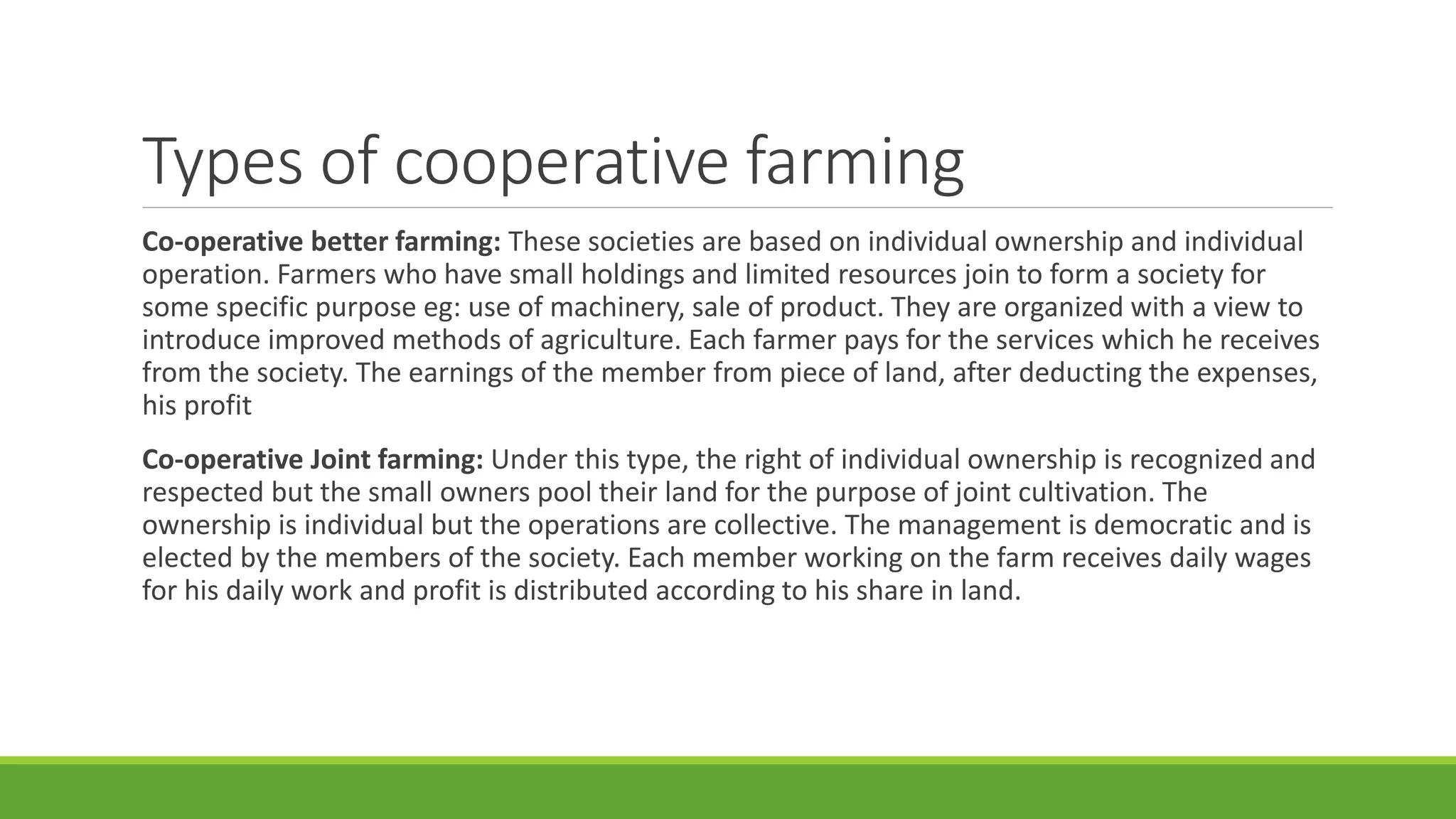 PEASANT FARMING, STATE FARMING, CAPITALISTIC FARMING.pptx