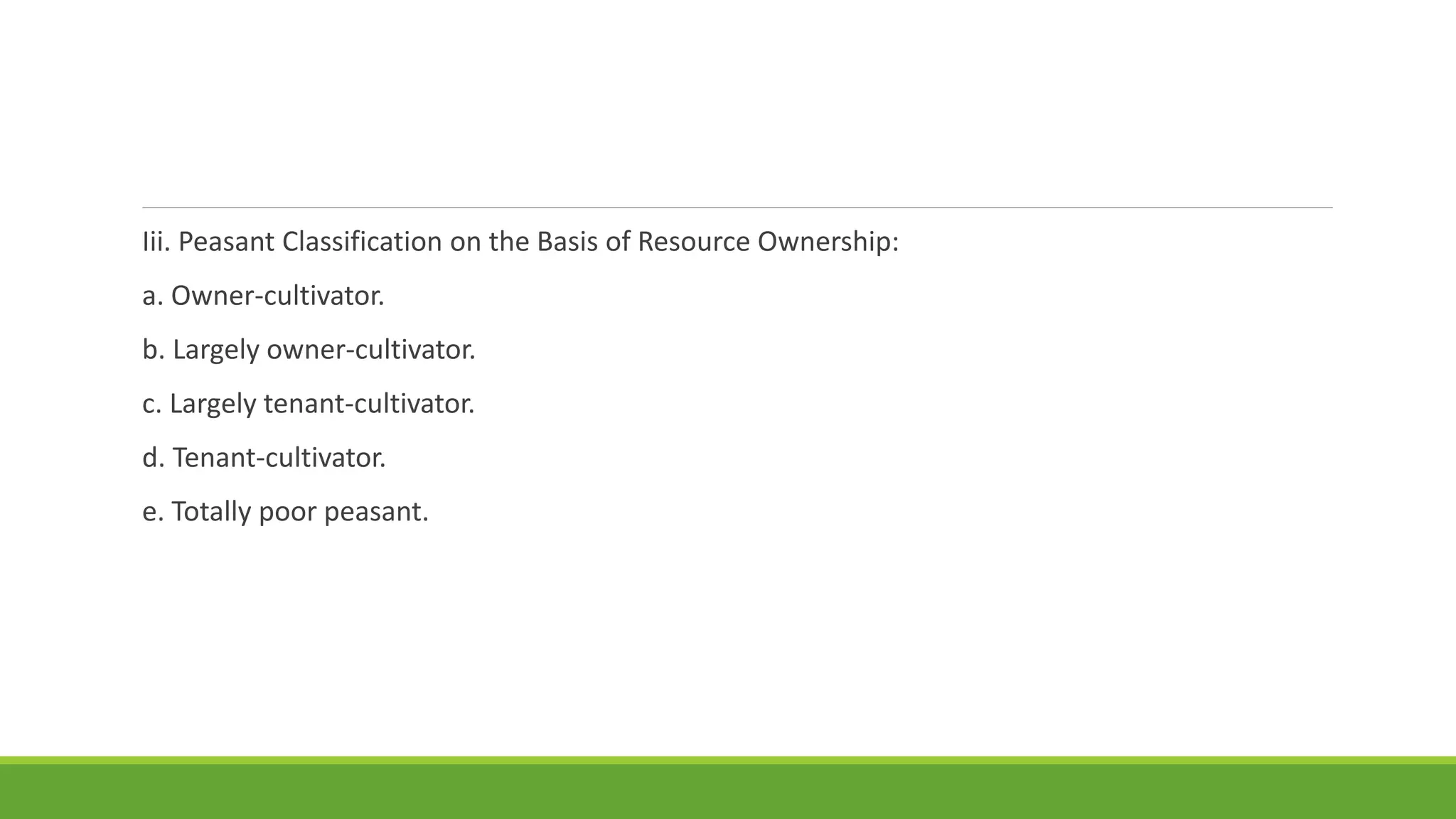 PEASANT FARMING, STATE FARMING, CAPITALISTIC FARMING.pptx