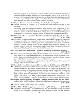 Peasants and farmers of class 9 | PDF