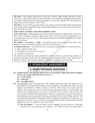 Peasants and farmers of class 9 | PDF