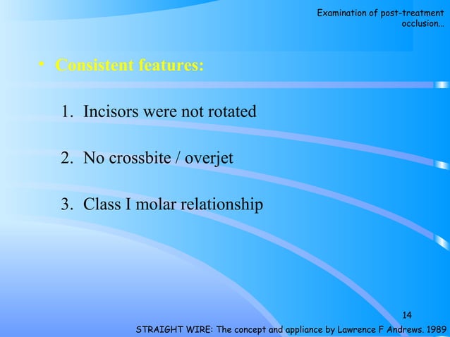 preadjusted edgewise appliance | PPT | Dental Health | Diseases and ...