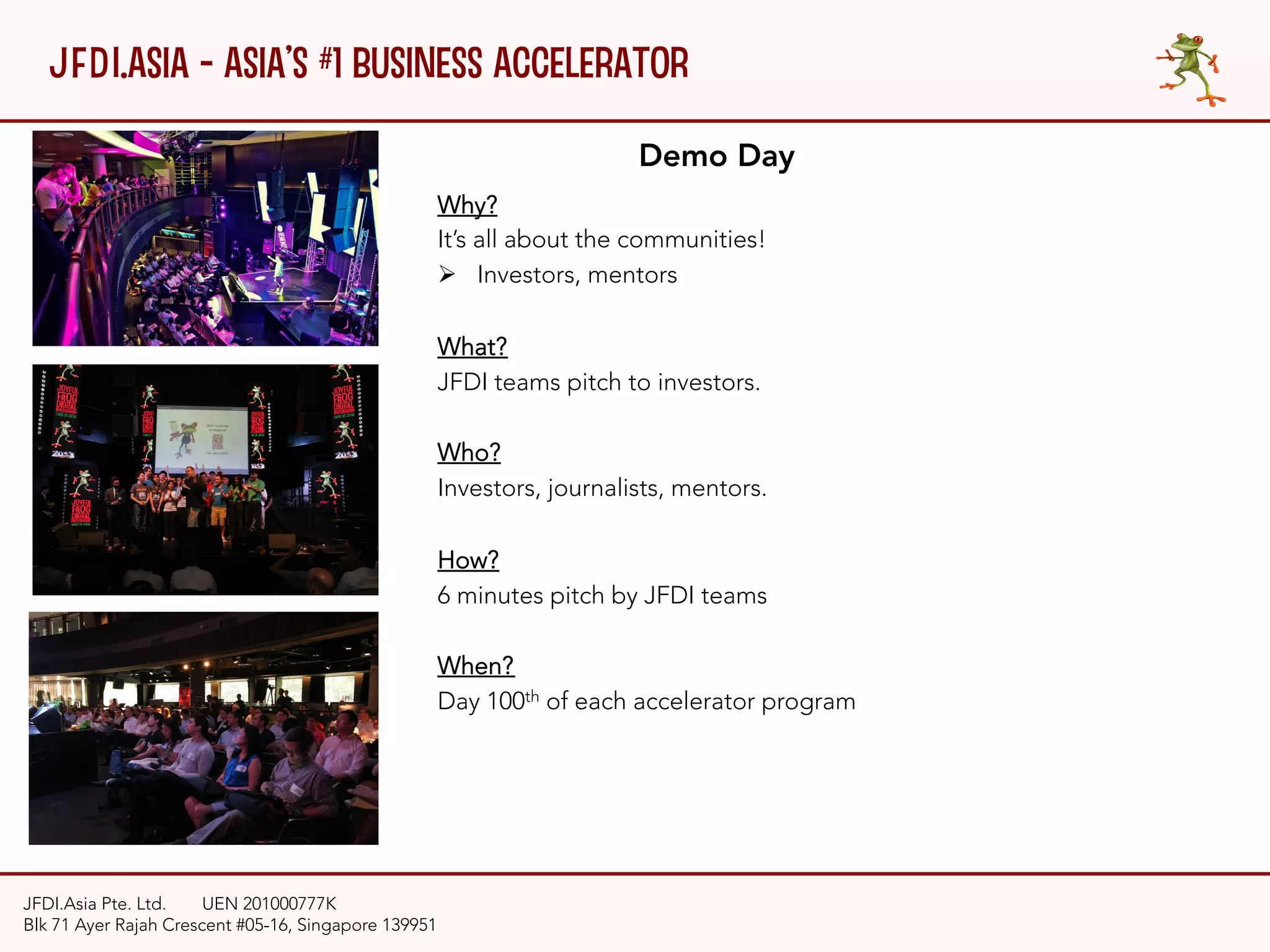 How JFDI build our community | PPT