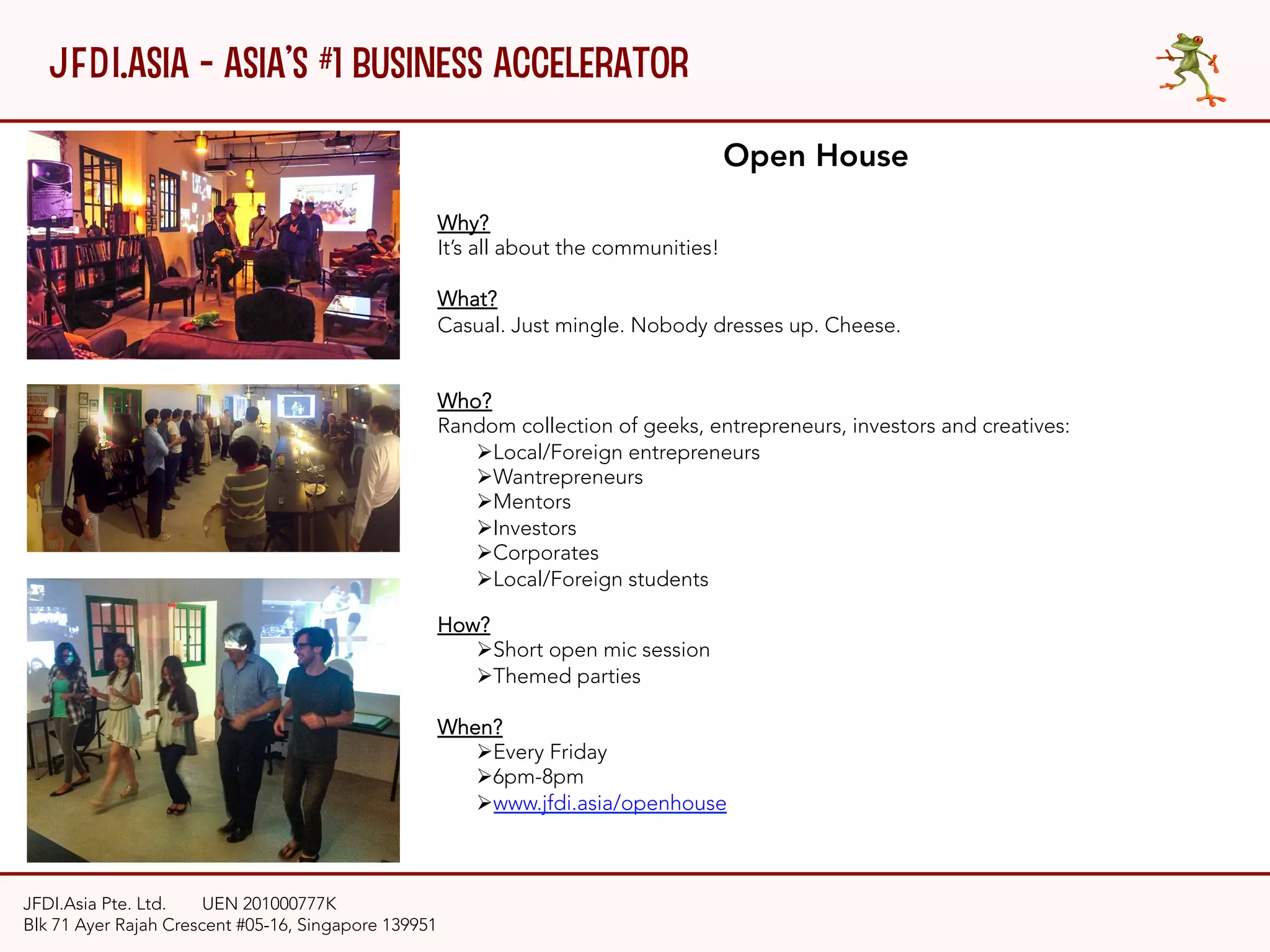 How JFDI build our community | PPT