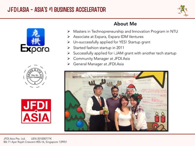 How JFDI build our community | PPT