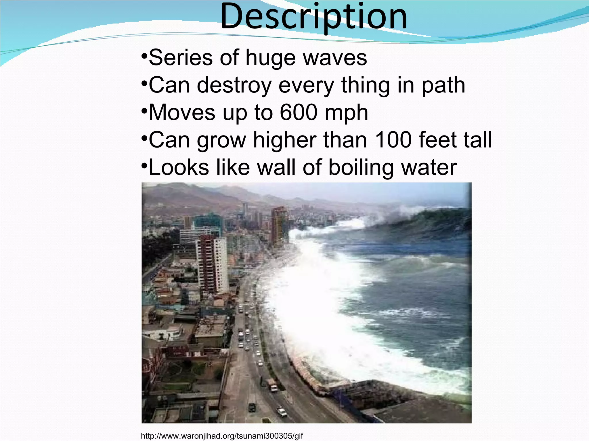 Tsunamis by Hunter | PPT