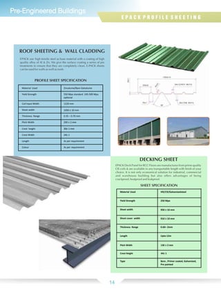 Pre Engineered Building Catalogue | PDF