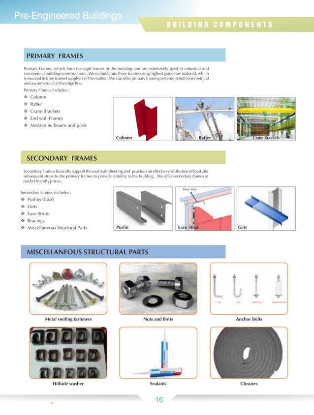 Pre Engineered Building Catalogue | PDF | Civil Engineering Industry ...