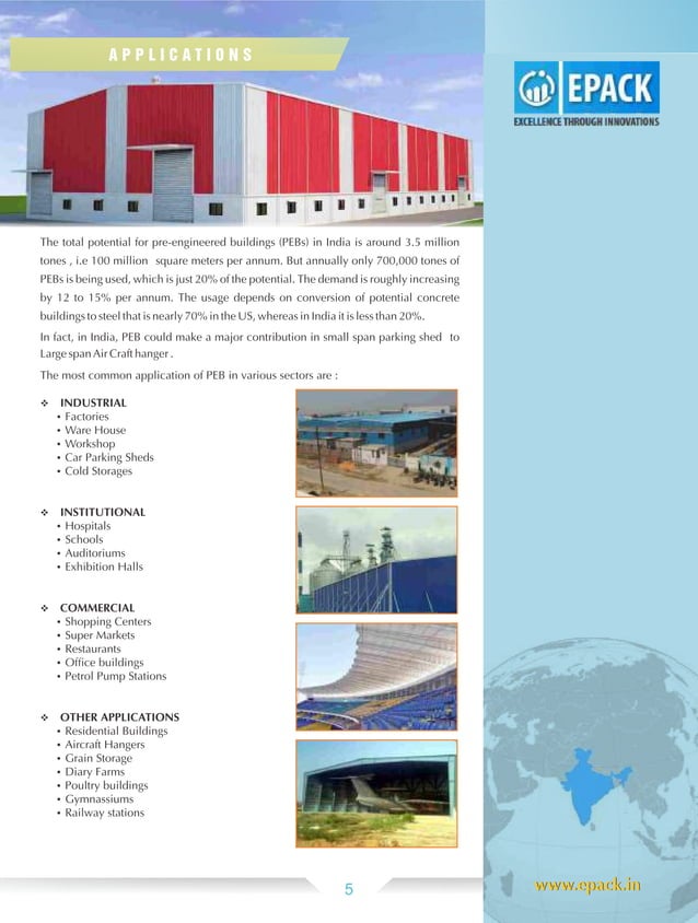 Pre Engineered Building Catalogue | PDF | Civil Engineering Industry ...