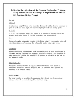 Peb802 capstone design project assesment 2 | DOCX