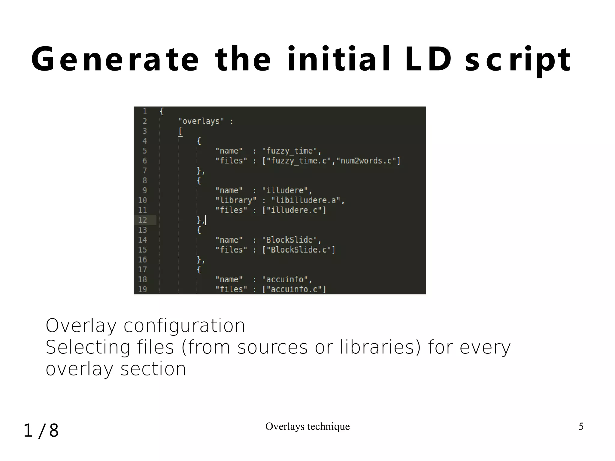 Overlay Technique | Pebble Developer Retreat 2014 | PDF