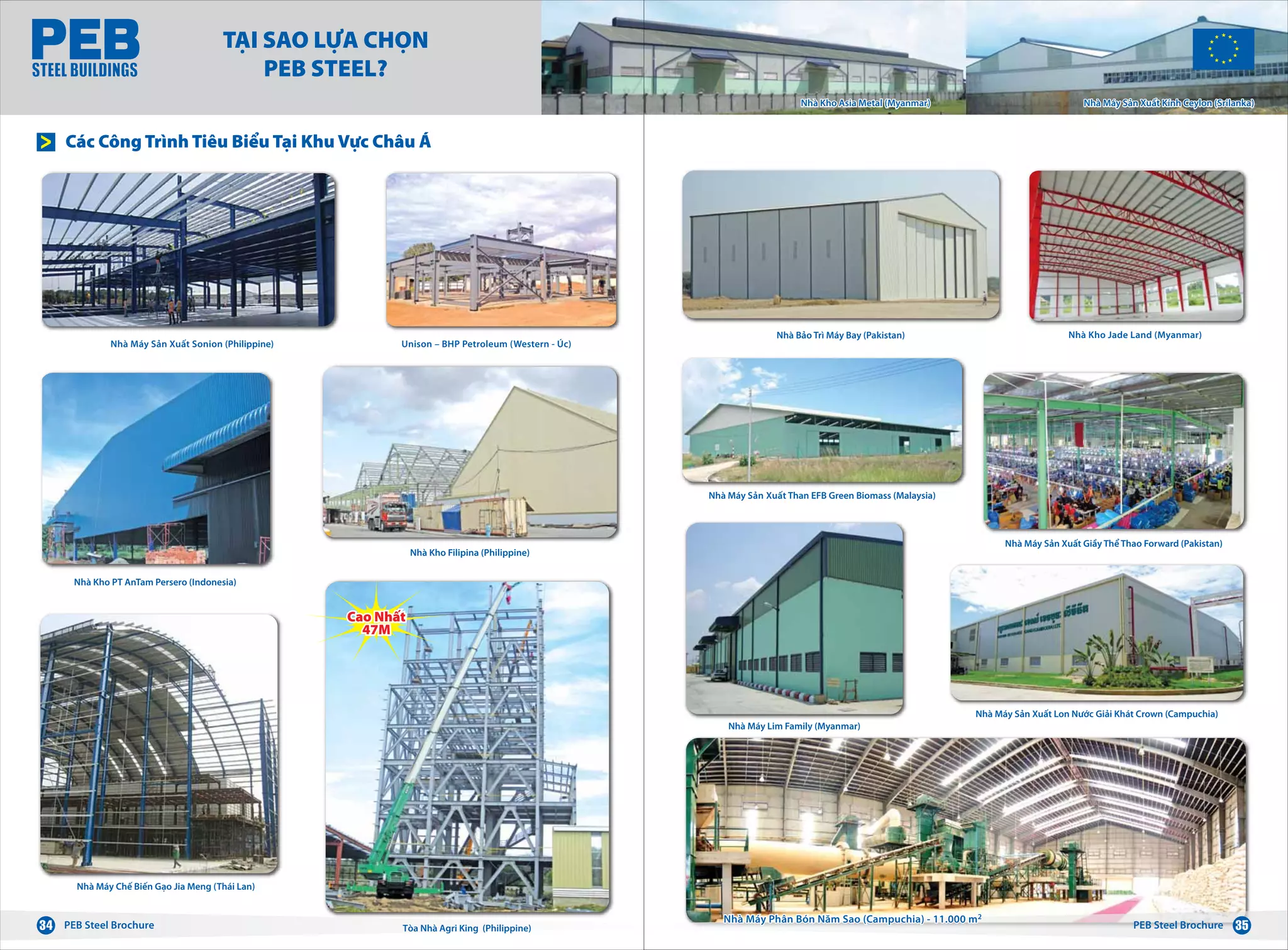 PEB Steel Buildings Brochure | PDF