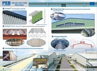 PEB Steel Buildings Brochure | PDF