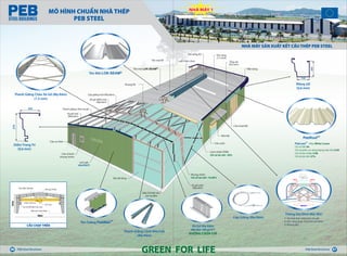 PEB Steel Buildings Brochure | PDF
