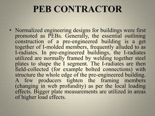 Peb contractor | PPTX | Civil Engineering Industry | Industries