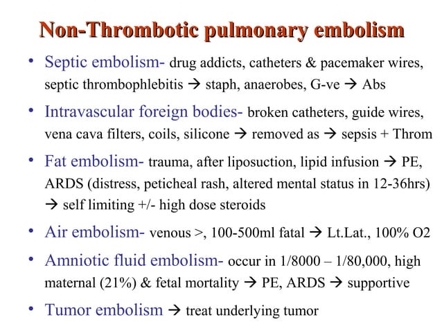Pulmonary Embolism and CTEPH | PPT