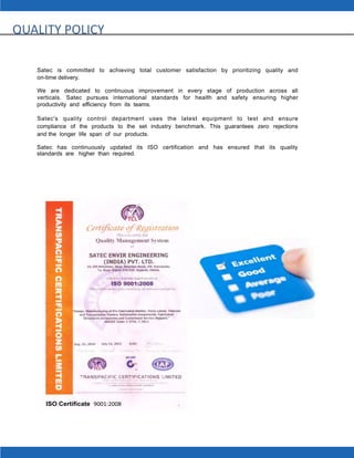 Satec Pre-engineered buildings | PDF