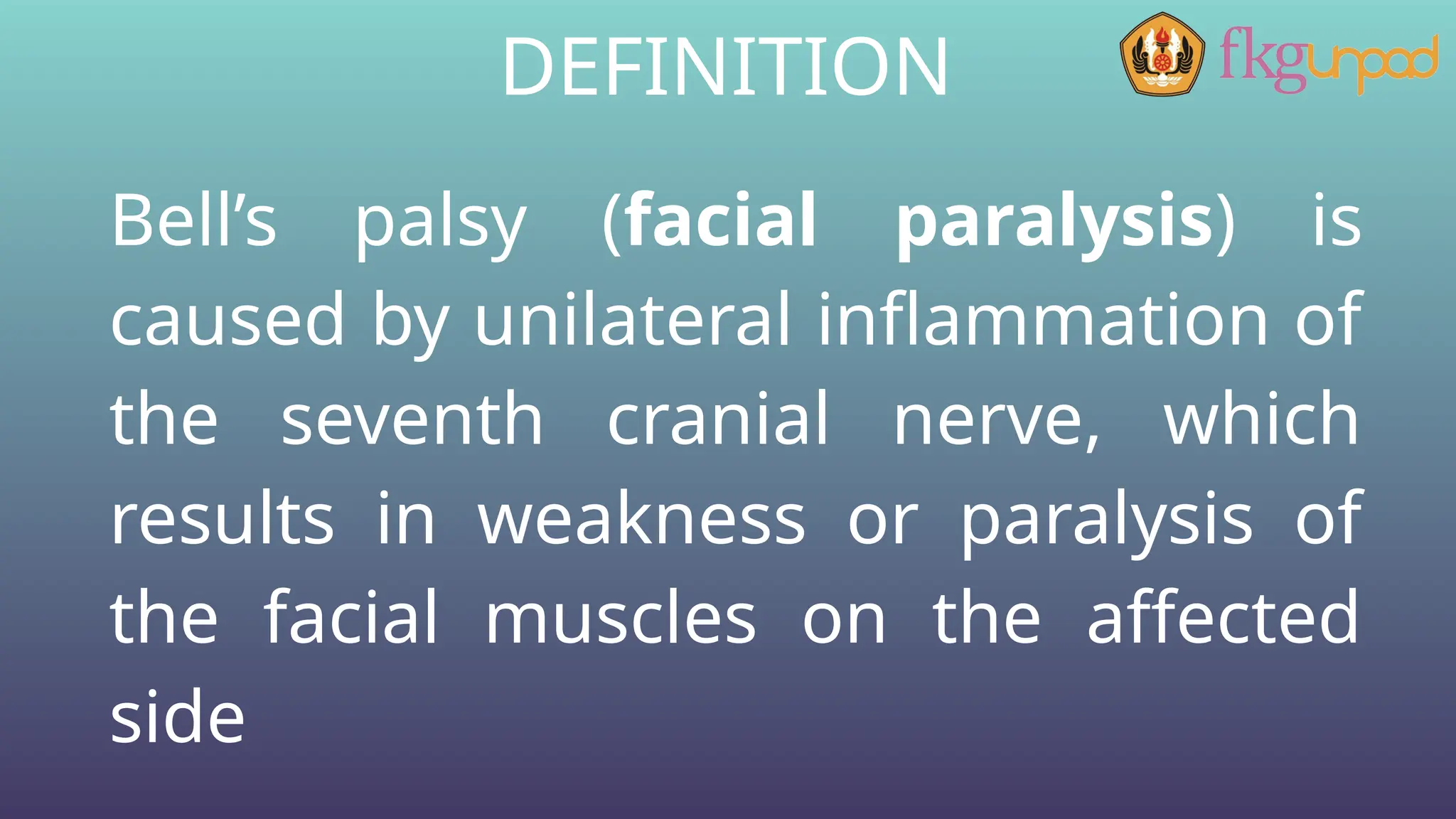 Pebrian Bells Palsy for residen and dentistry student.pptx