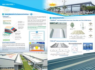 PEB Steel Buildings (English brochure) | PDF